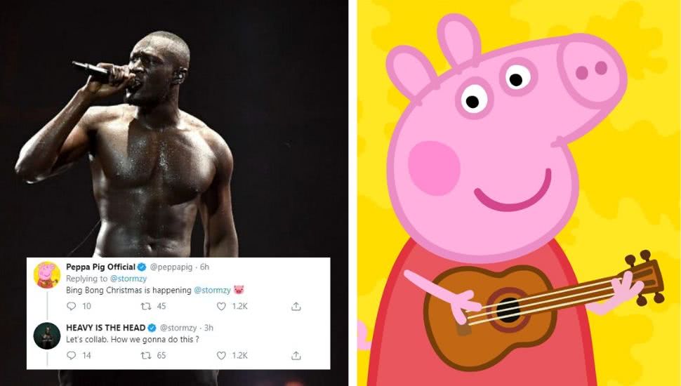 Peppa Pig teases collab with rapper Stormzy - Yeah you read that right