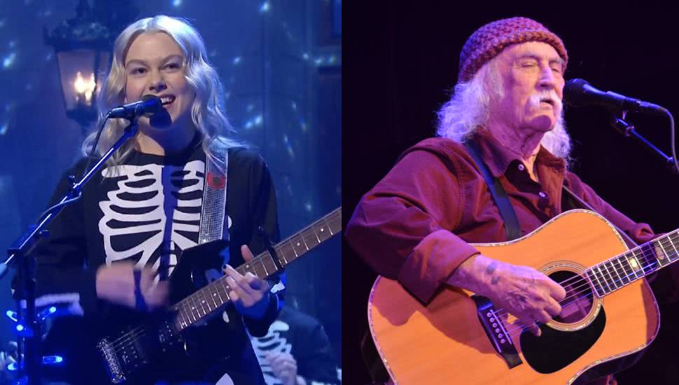David Crosby is trying to beef w/Phoebe Bridgers, who isn't having any of it