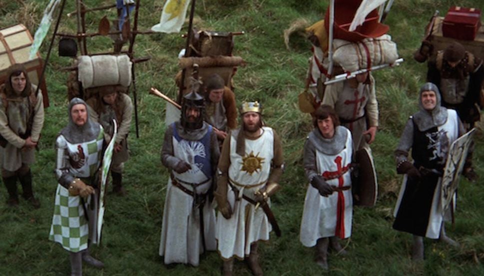 Led Zeppelin and Pink Floyd helped make ‘Monty Python and the Holy Grail’