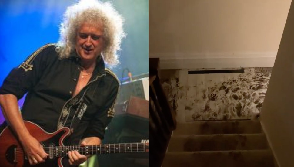 Brian May's home flooded with sewage following London storms