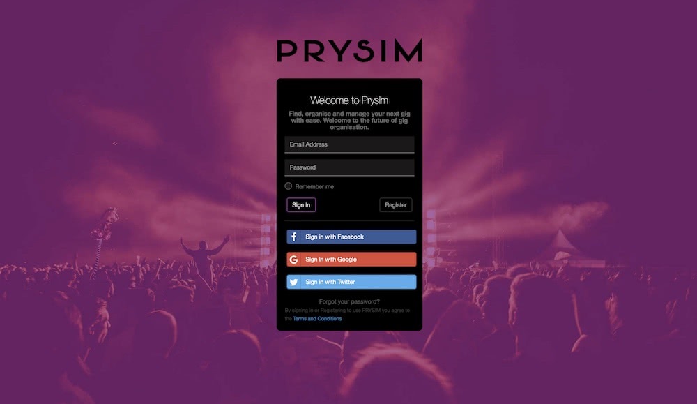 Introducing Prysim: A live music sector management tool - exclusive ...