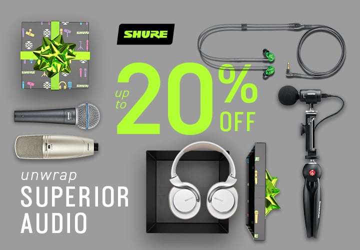 Jands' Shure Holiday Promotion Is Back and Bigger Than Ever