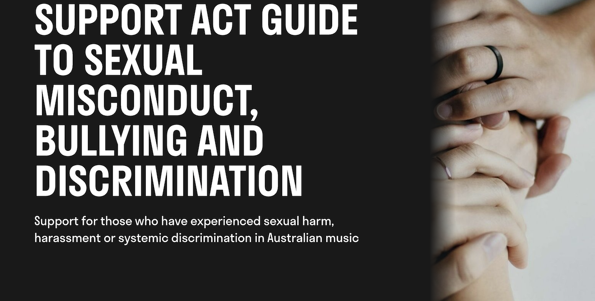 Support Act Tackles Sexual Misconduct, Bullying and Discrimination With New Resource