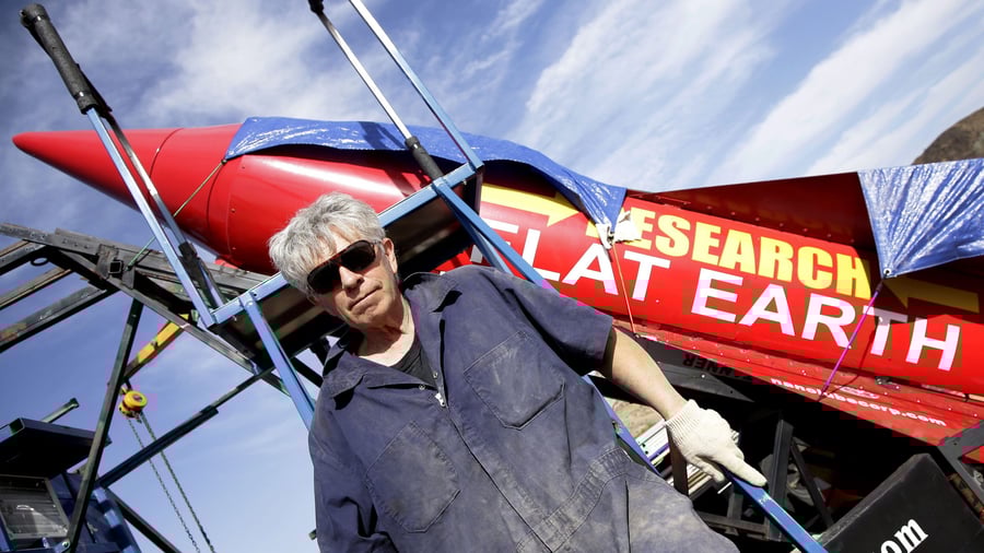 Daredevil Flat Earther ‘Mad Mike’ Hughes Dies When Self-Made Rocket Crashes