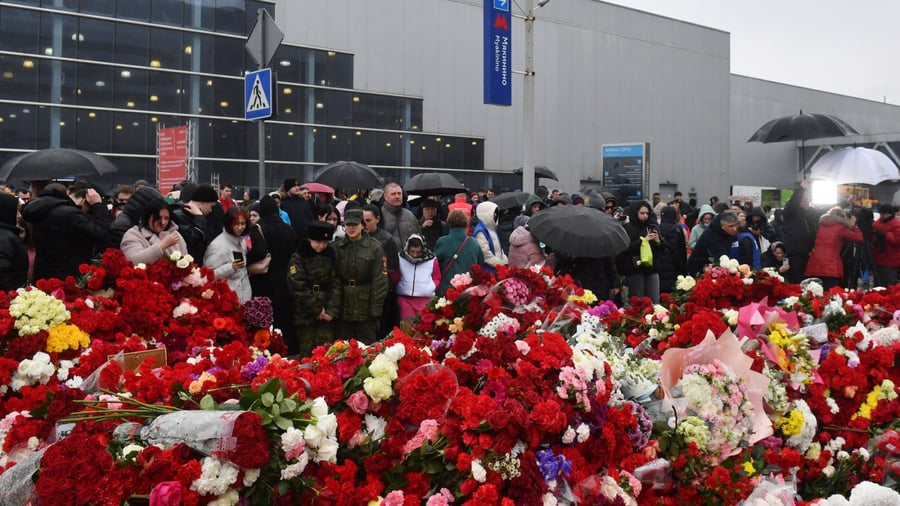 Russia Announces National Day of Mourning Following Terror Attack at Moscow Concert Hall